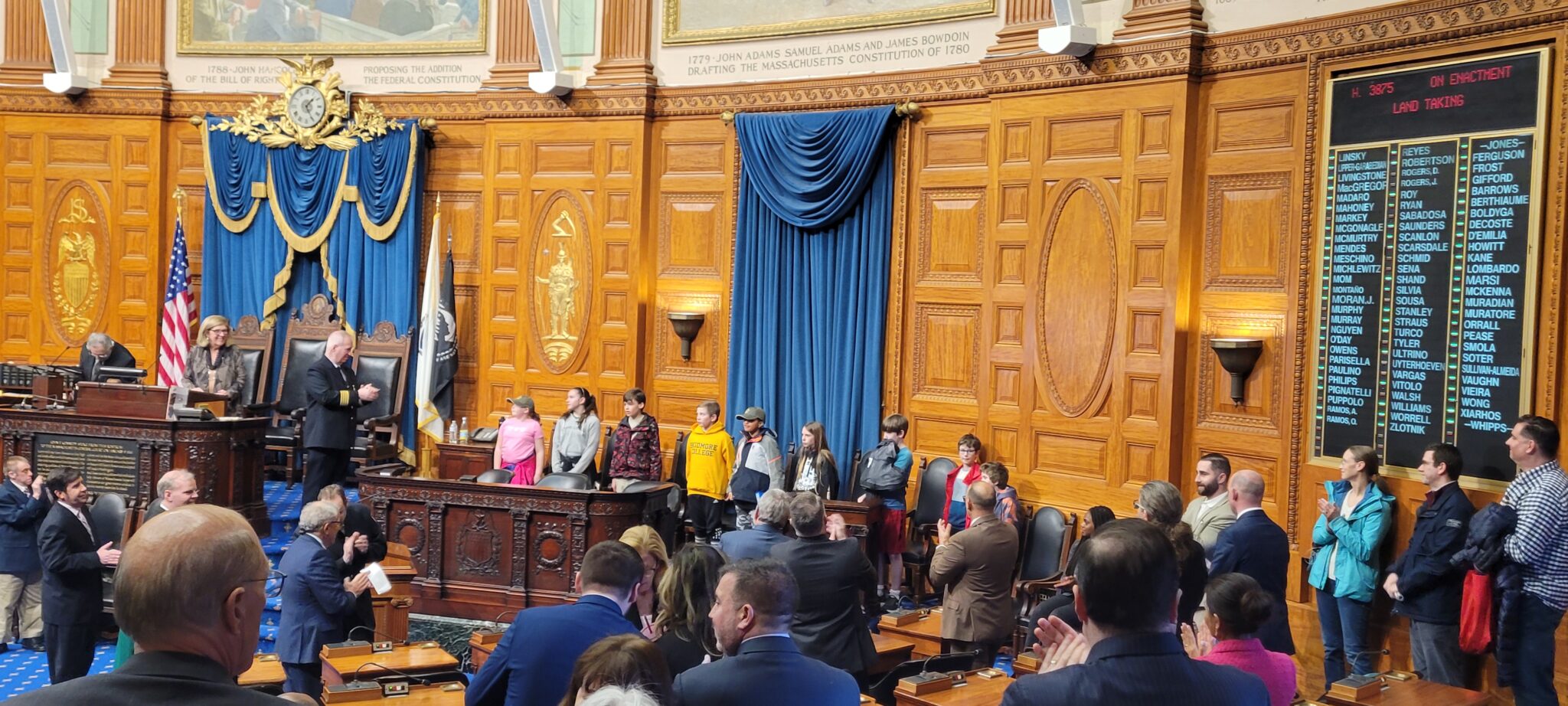 Rep. Hogan welcomes Stow Scouts to State House – Representative Kate Hogan